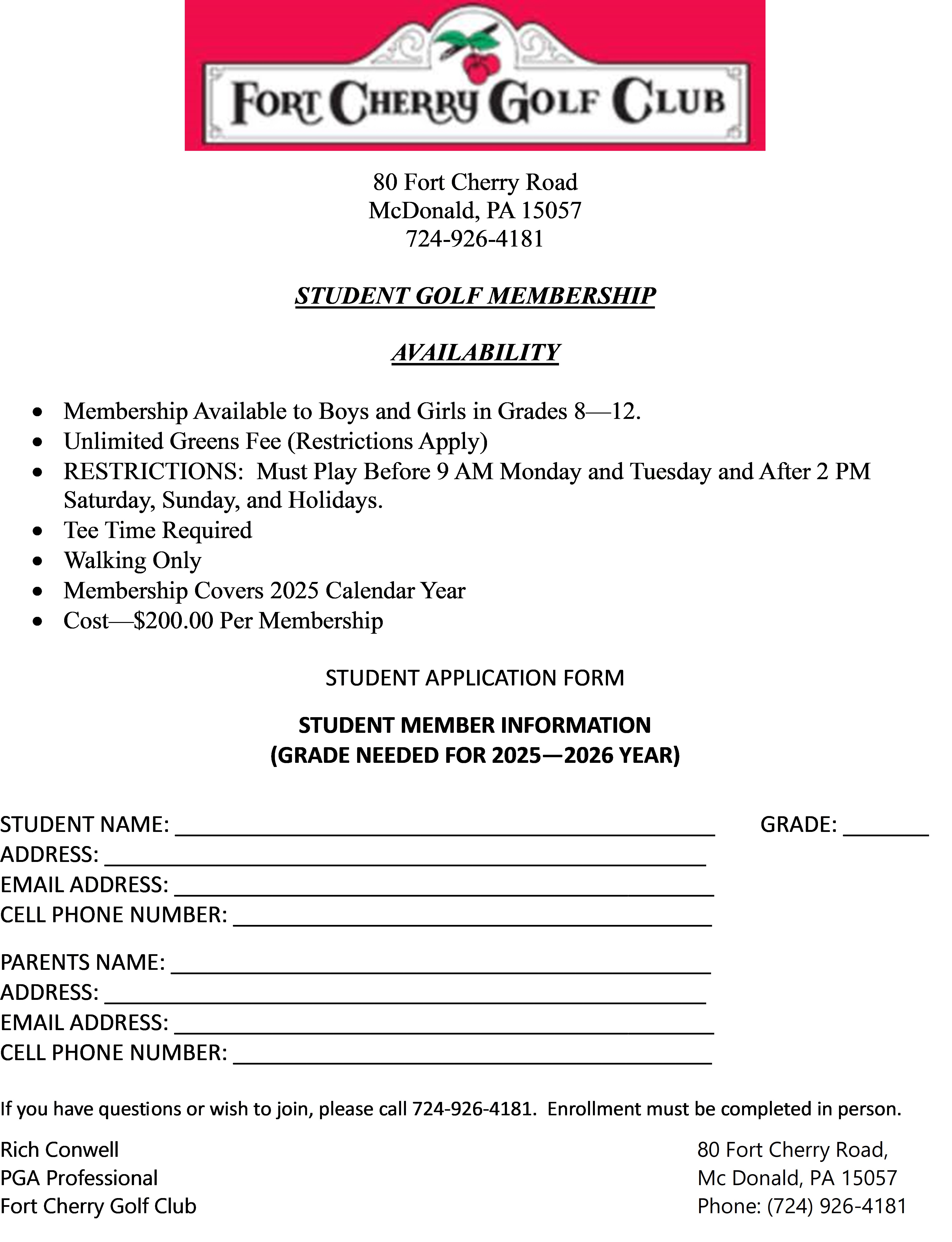 Junior Golf-The Future of the Game - Fort Cherry Golf Club